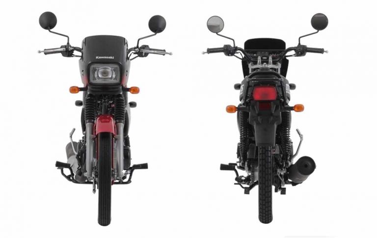 Kawasaki Barako 175 Motor dengan 4 Shock Belakang...!! » LajuMotor.com