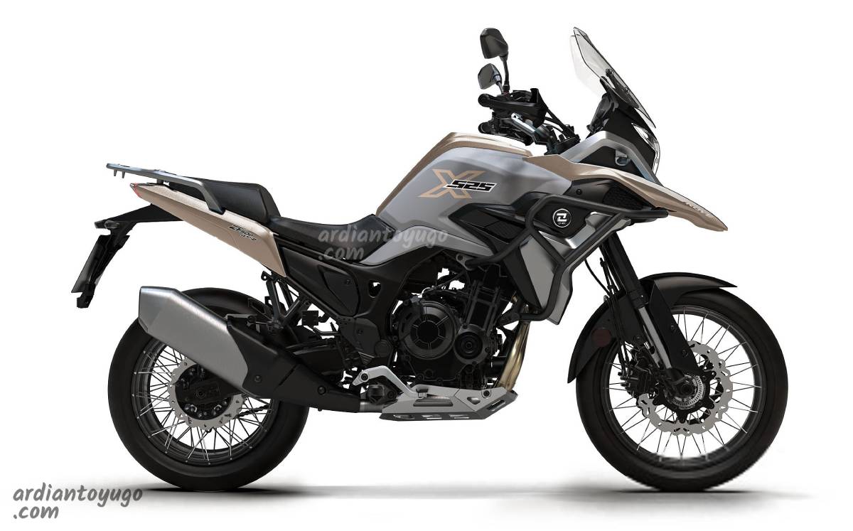 Spesifikasi Colove 525X 2022 Adventure, Tantang Honda CB500X...!! » LajuMotor.com