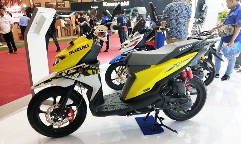 Modifikasi Suzuki Nex II, Tampil Keren dengan Konsep Off Road...