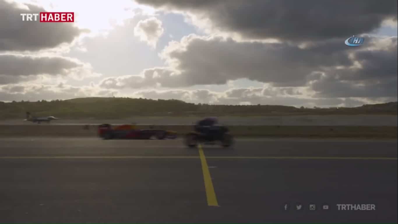 GILA, Adu Drag Ninja H2R VS Pesawat Jet Tempur F16...!! - Ardiantoyugo