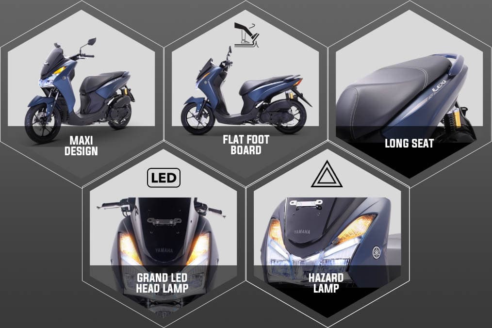 Fitur dan Spesifikasi Yamaha Lexi 125, Mantap Banget...!! - Ardiantoyugo